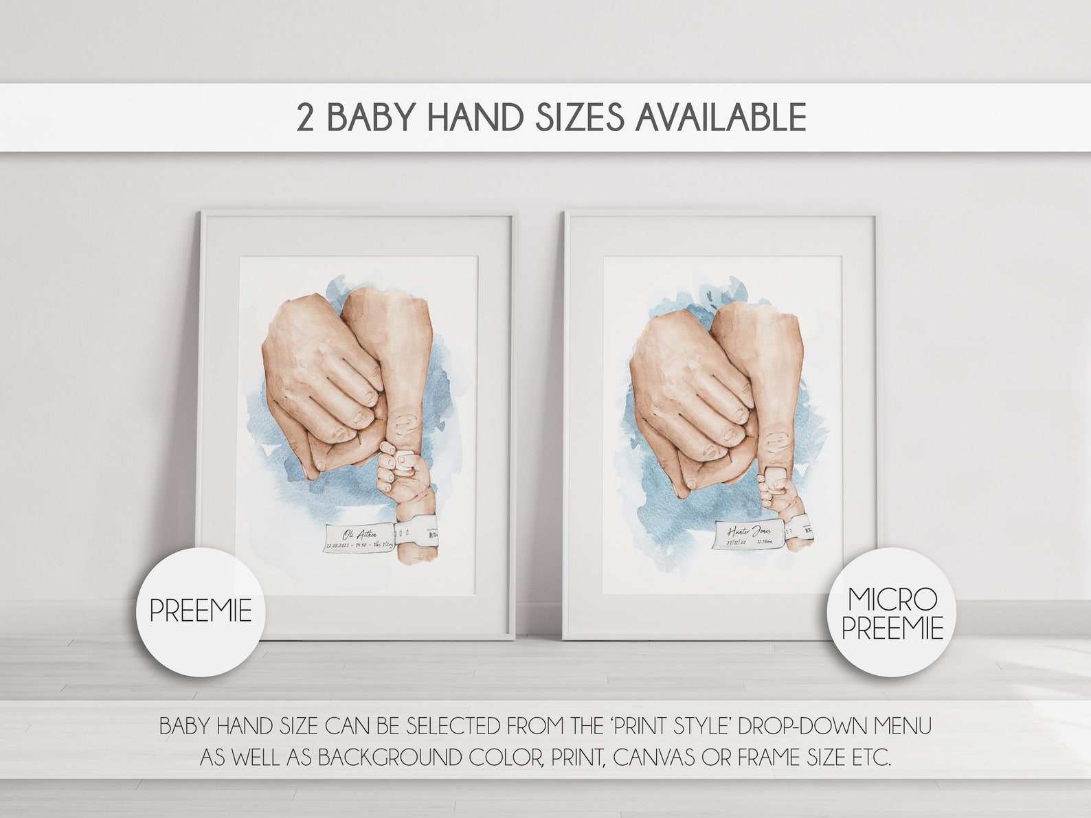Preemie Print NICU Baby Wall Art Premature Birth Gift for - Etsy