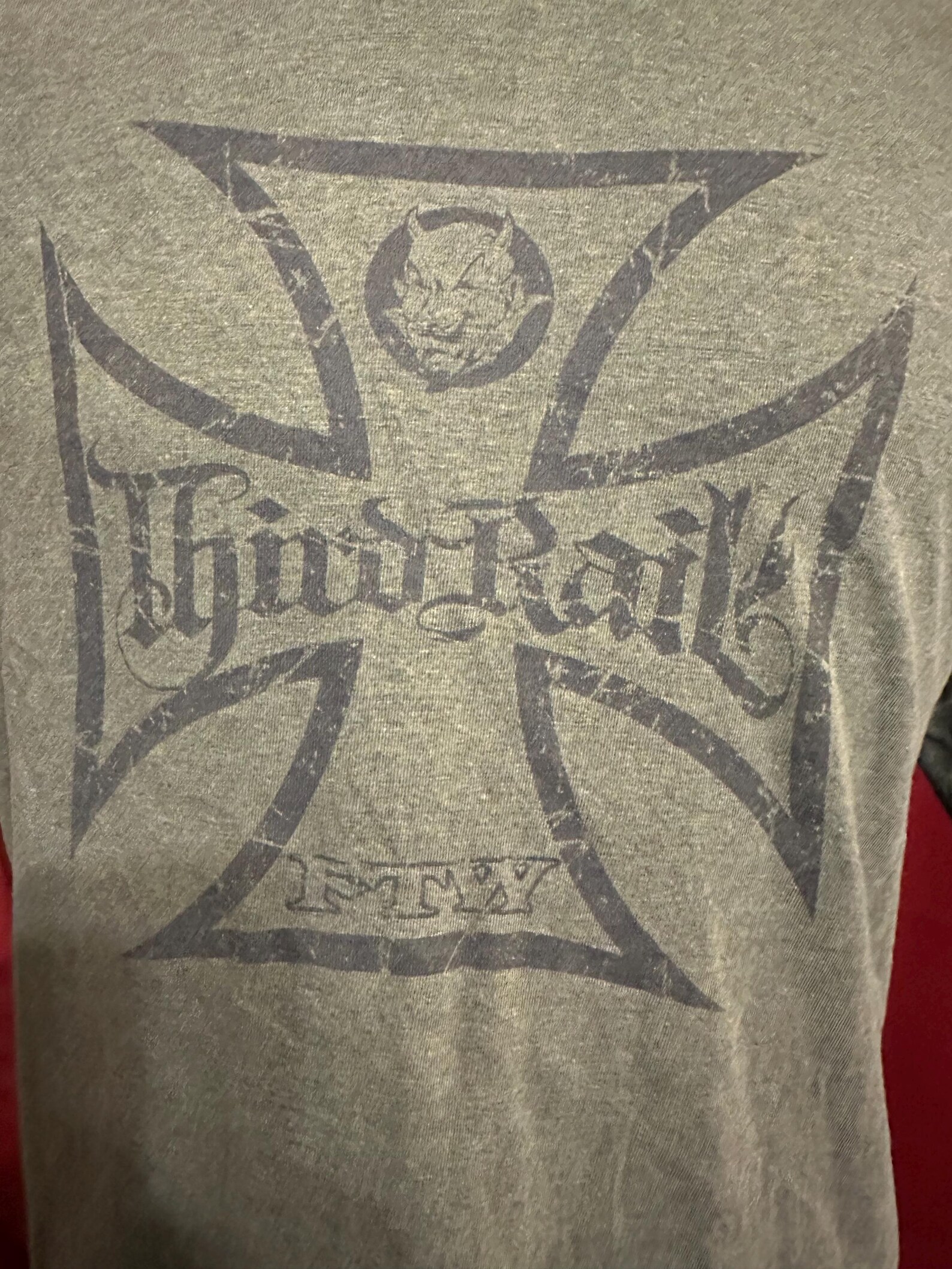 Vintage Third Rail Tee Y2K Rave Wear FTW Streetwear Grail Graffiti ...