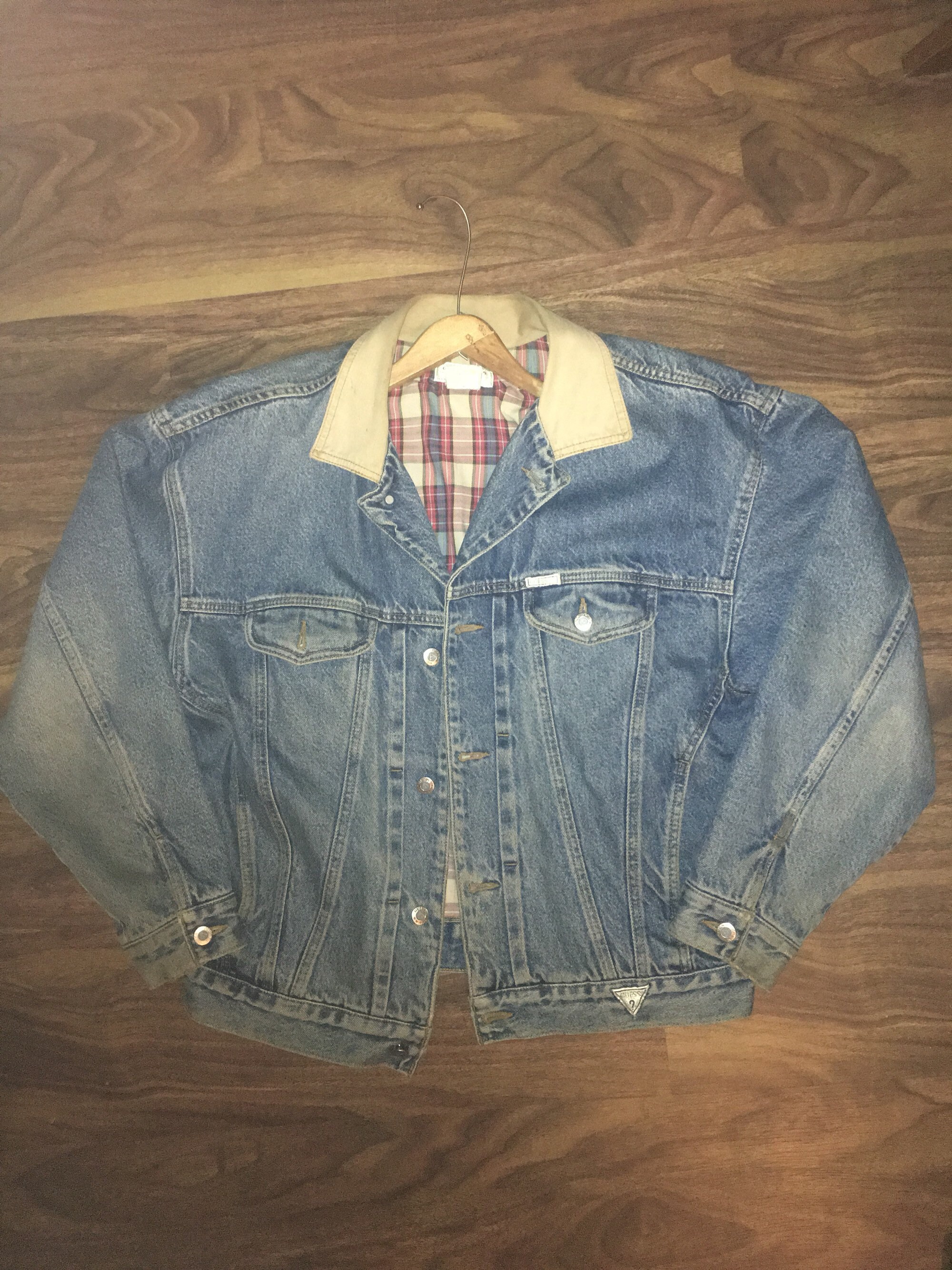 Guess Denim Jacket by George Marciano Vintage 1980's - Etsy Guess Denim Jacket by George Marciano Vintage 1980's - Etsy