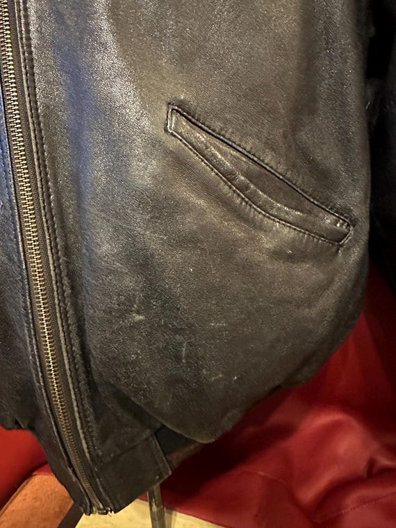 Vintage McDonald’s Leather Jacket 80’s Employee Coat … - Gem