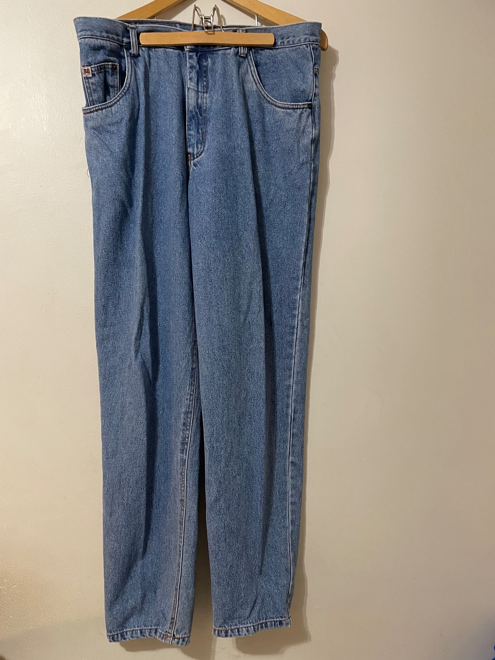 Vintage Bugle Boy Jeans 90s Stamp Pocket Denim - Etsy