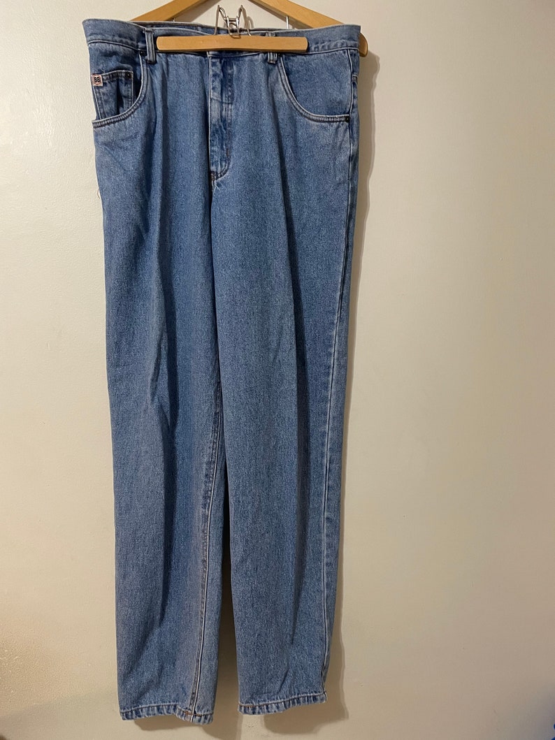 Vintage Bugle Boy Jeans 90s Stamp Pocket Denim - Etsy