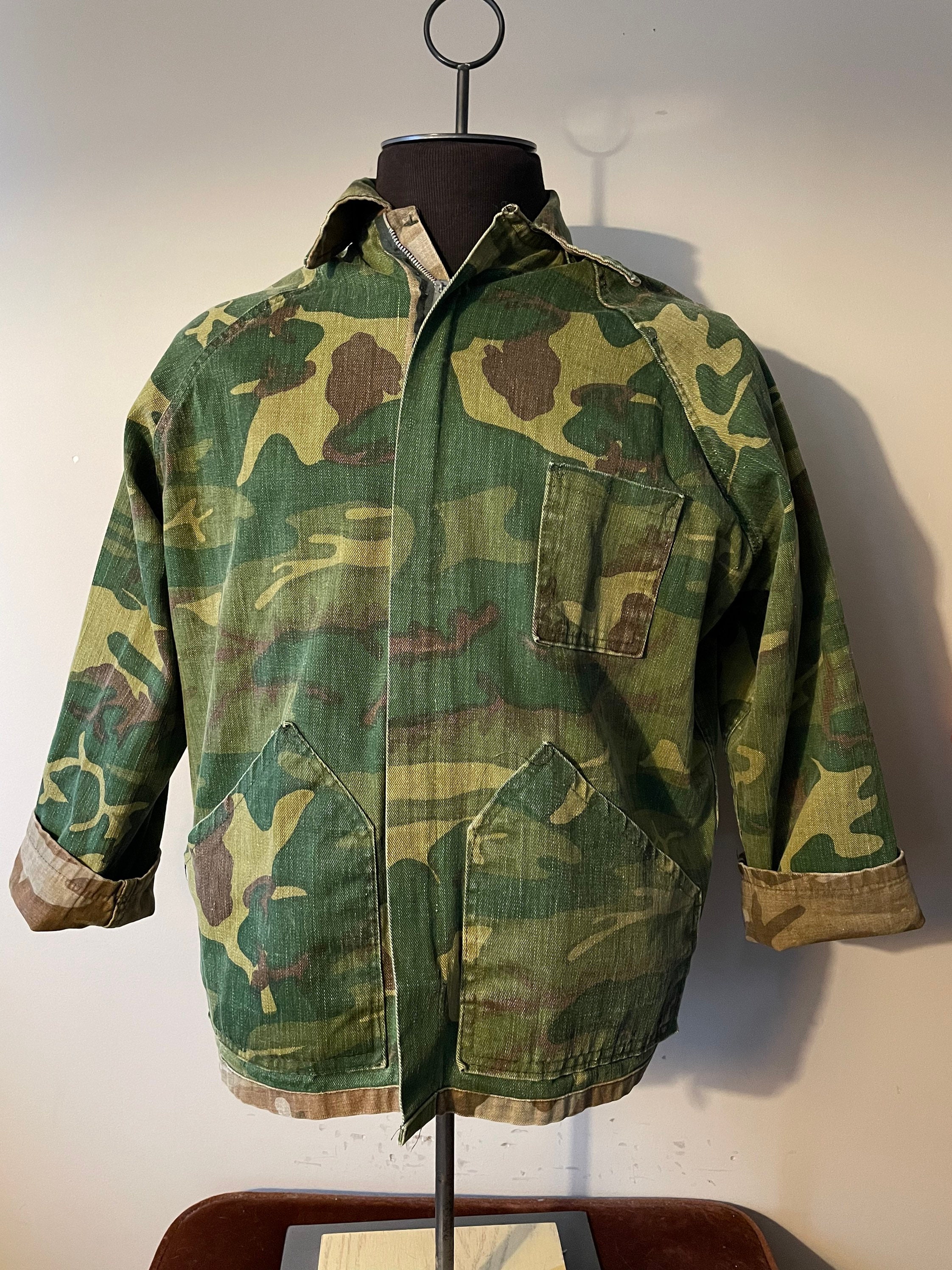 Vintage Reversible Camo Jacket 70s Ranger Grail - Etsy