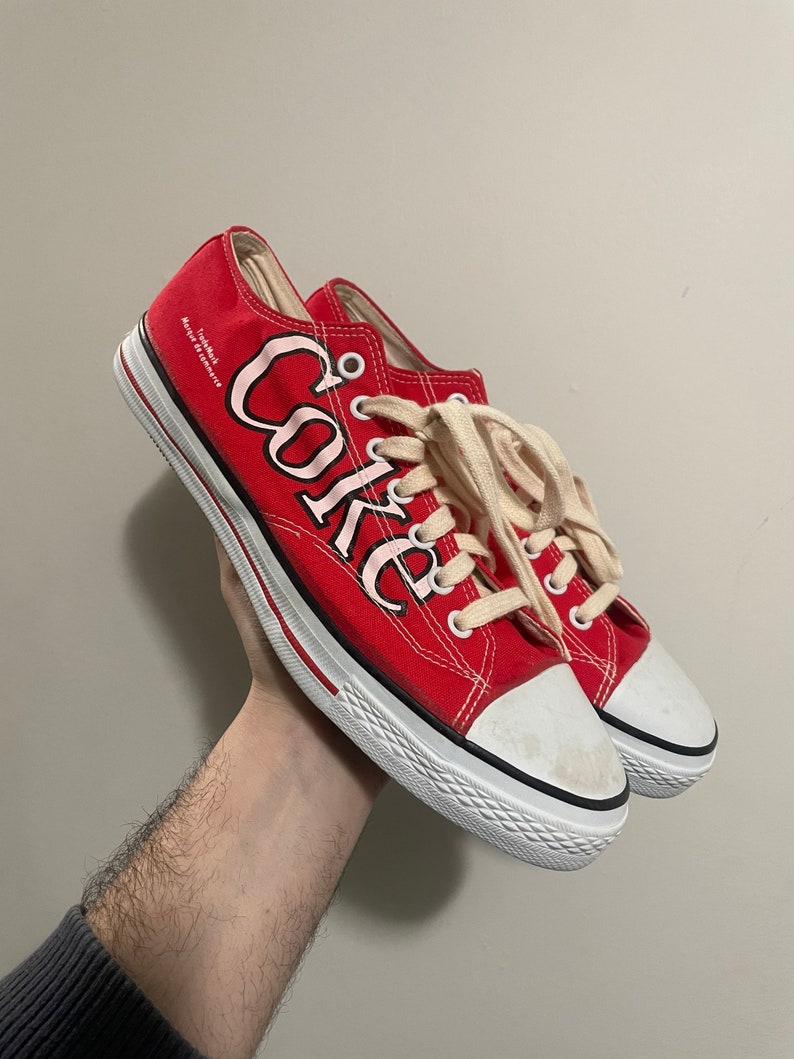 Vintage Coca Cola Sneakers 80s/90s Shoes - Etsy