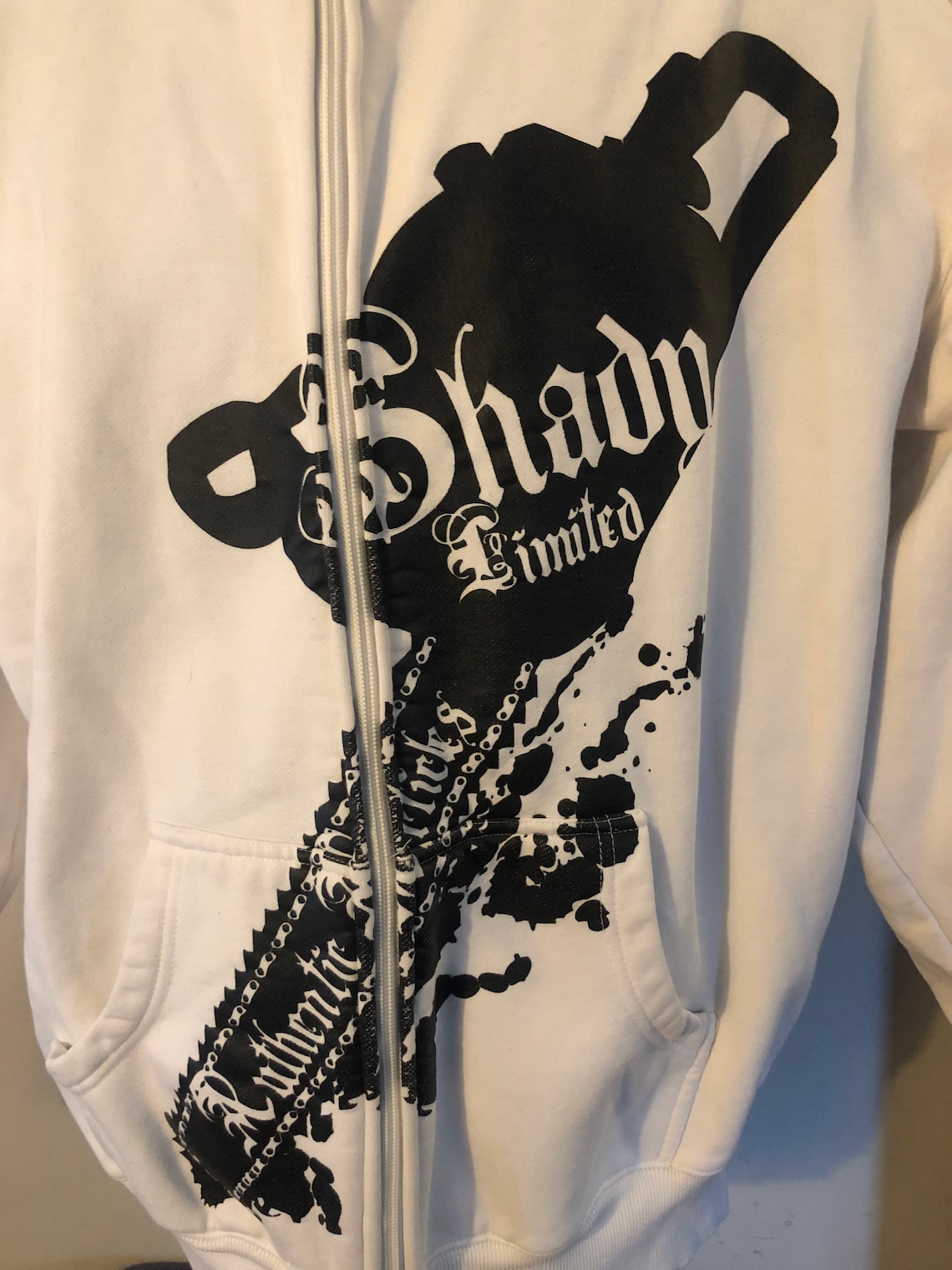 Eminem Shady Ltd Hoodie Full Face Zip Up | Etsy