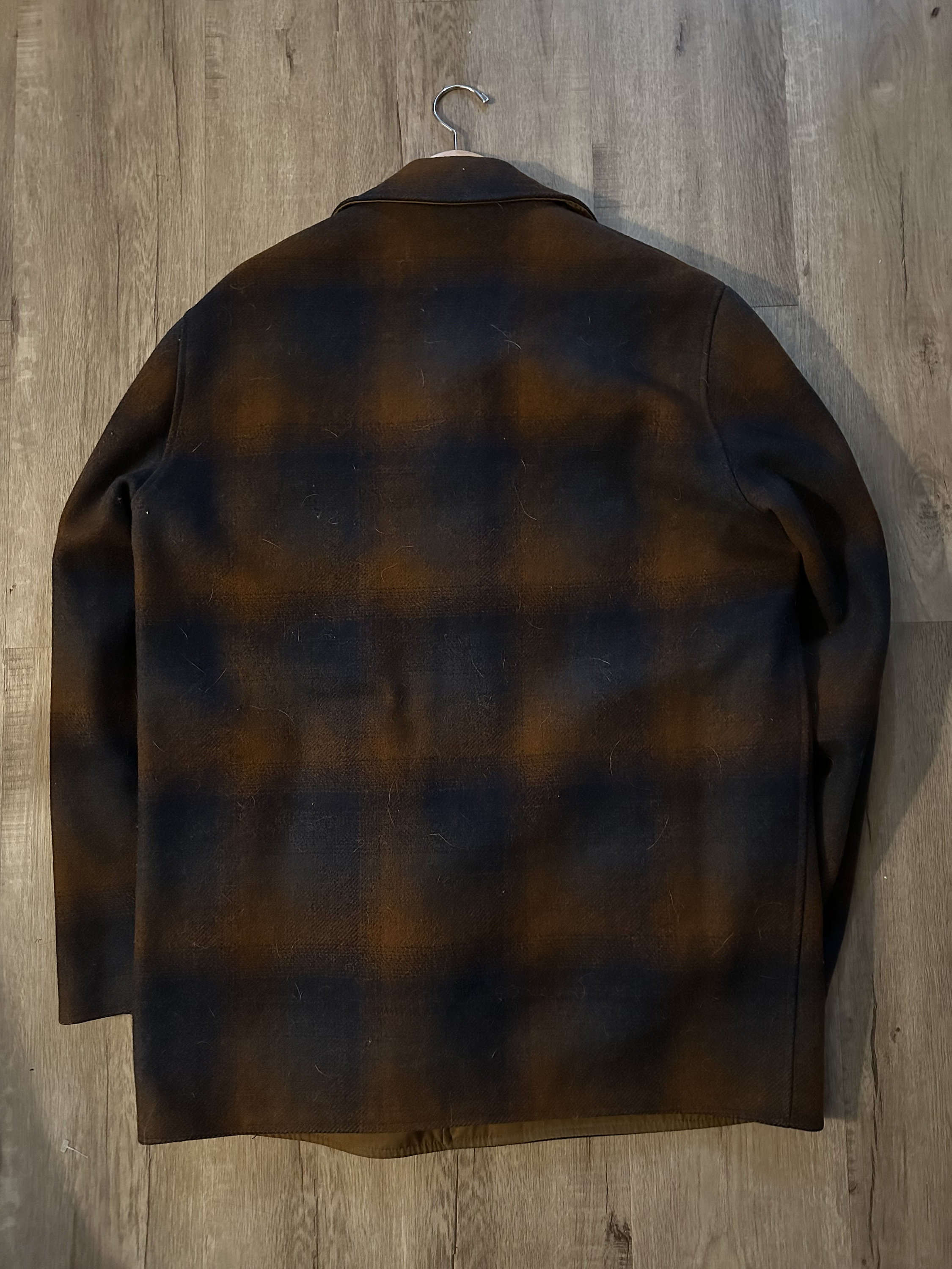 Vintage Pendleton Jacket 70s Reversible Plaid Coat - Etsy