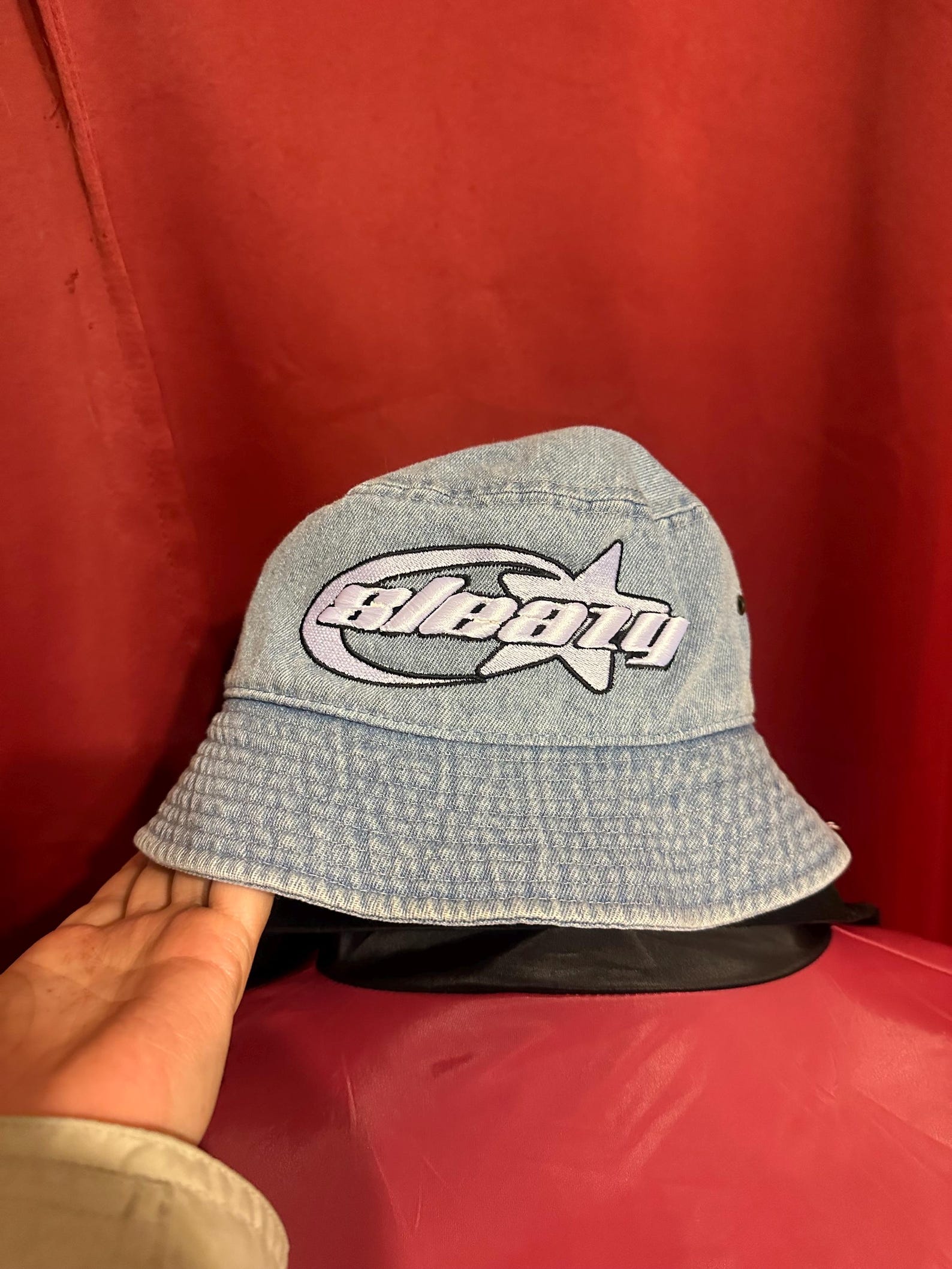 Sleazy Star Bucket Hat Y2K Denim Streetwear Brat Summer Grail - Etsy