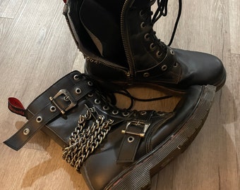 Emo Boots - Etsy