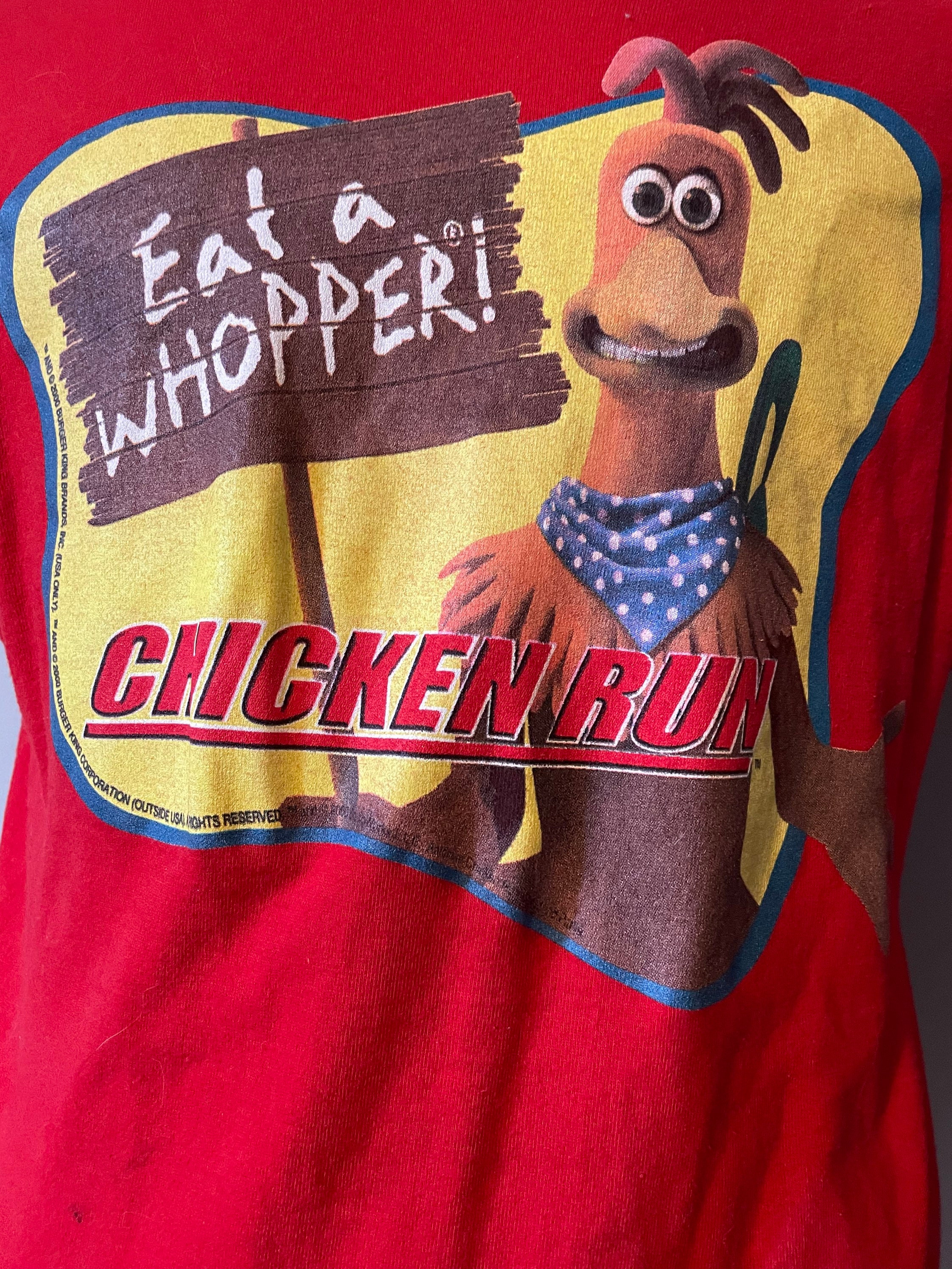 Vintage Chicken Run Movie Shirt Mel Gibson Grail - Etsy