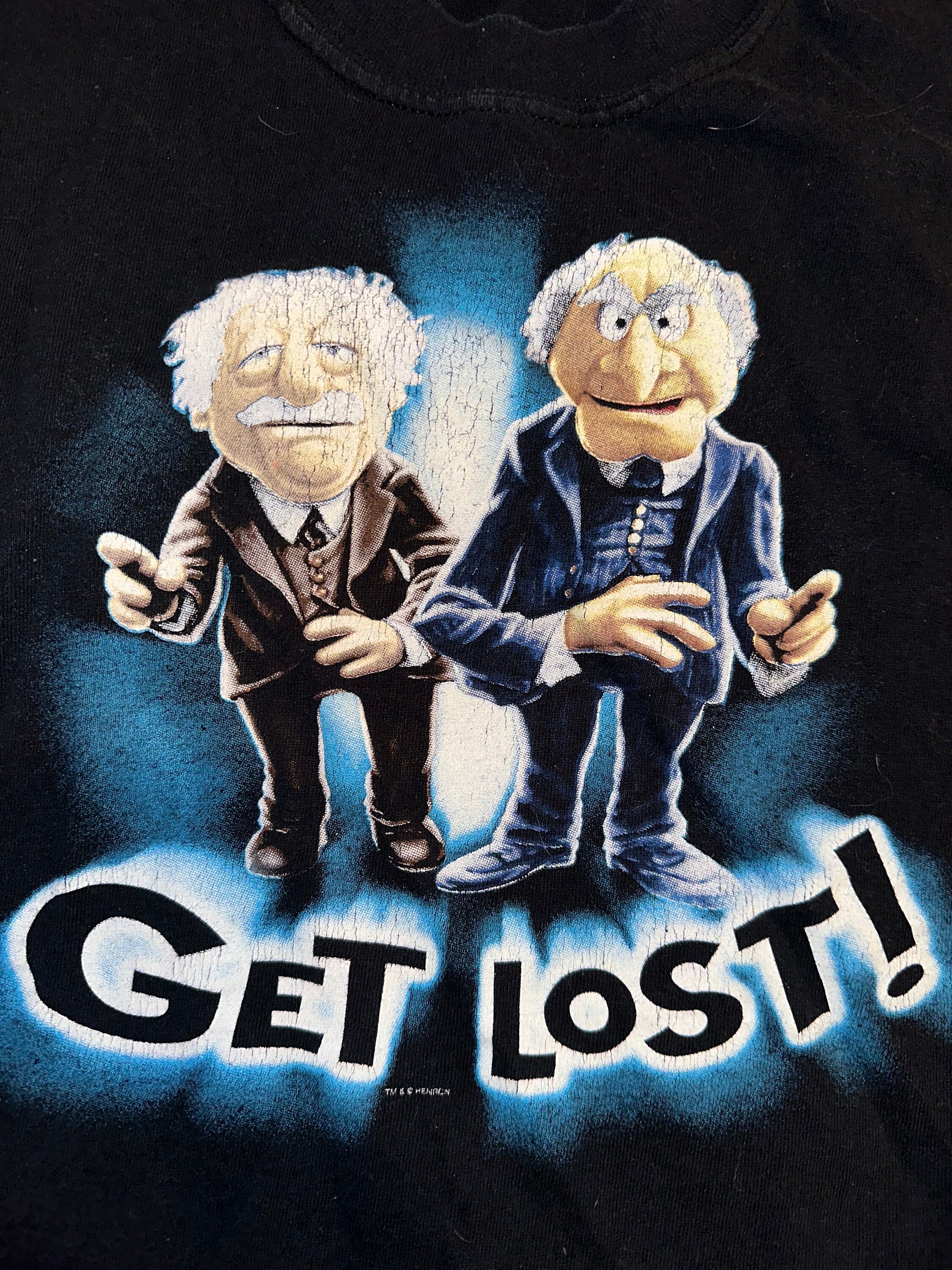 Vintage the Muppets Tshirt Y2K the Hecklers Streetwear Grail Statler ...