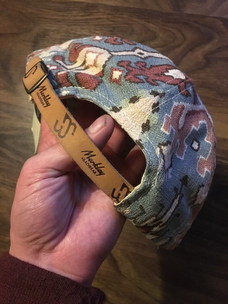 Vintage Merkley Headgear Aztec Print Hat - Etsy