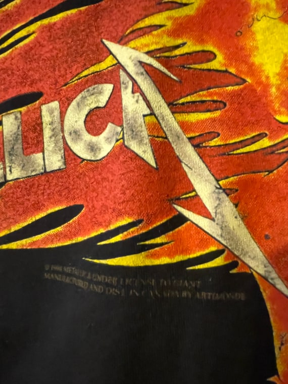 Vintage Metallica Shirt Pushead 1994 Grail - Gem