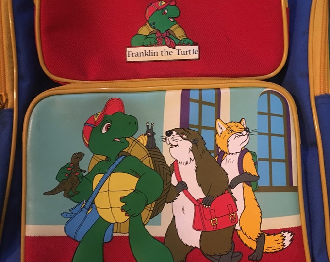 Franklin the Turtle Vintage Backpack - Etsy