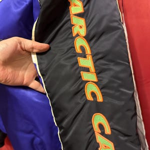 Vintage Team Arctic Cat Racing Jacket 90’s Neon Snowmobile Sledneck ...