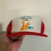 Vintage Garfield Hat 80s Cartoon Cat Trucker Hat Snapback - Etsy