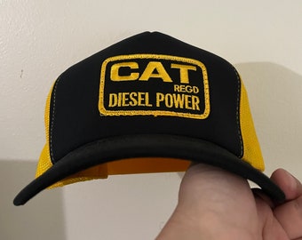 Cat Diesel Power Hat - Etsy