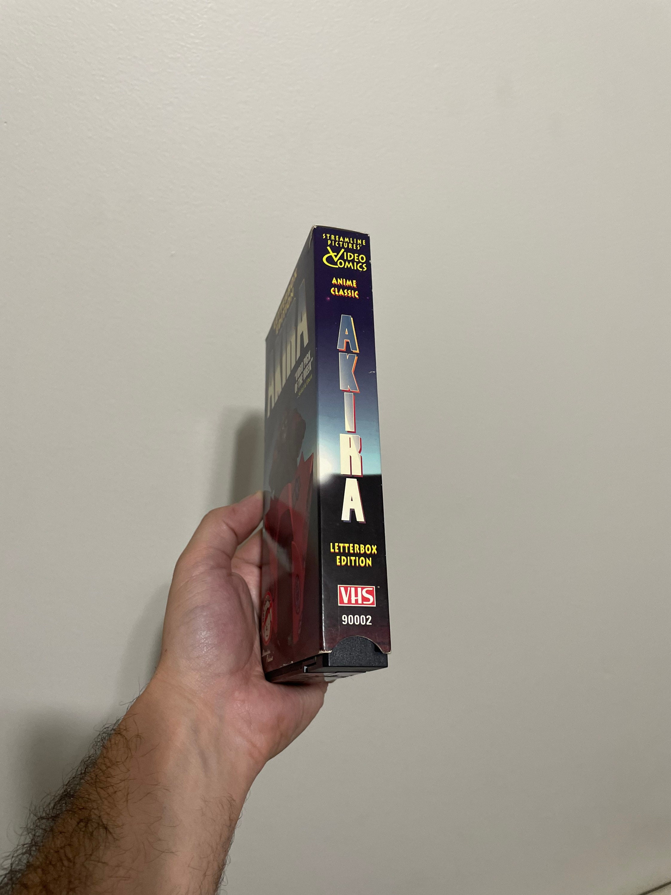 Vintage Akira VHS Movie 80s Letterbox Edition Rare Anime - Etsy