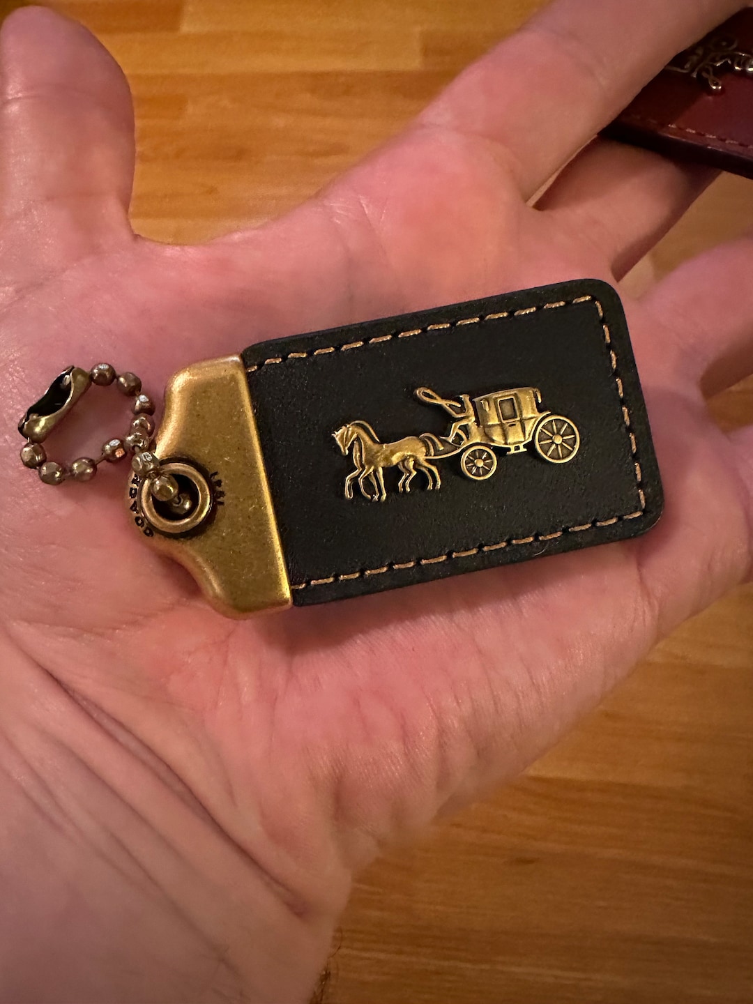 Vintage Coach 1941 Hang Tag Keychain Collector’s Item Designer Chic - Etsy