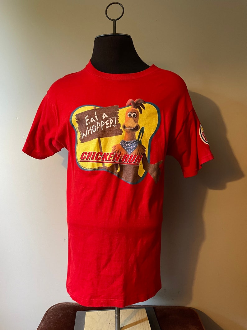 Vintage Chicken Run Movie Shirt Mel Gibson Grail - Etsy