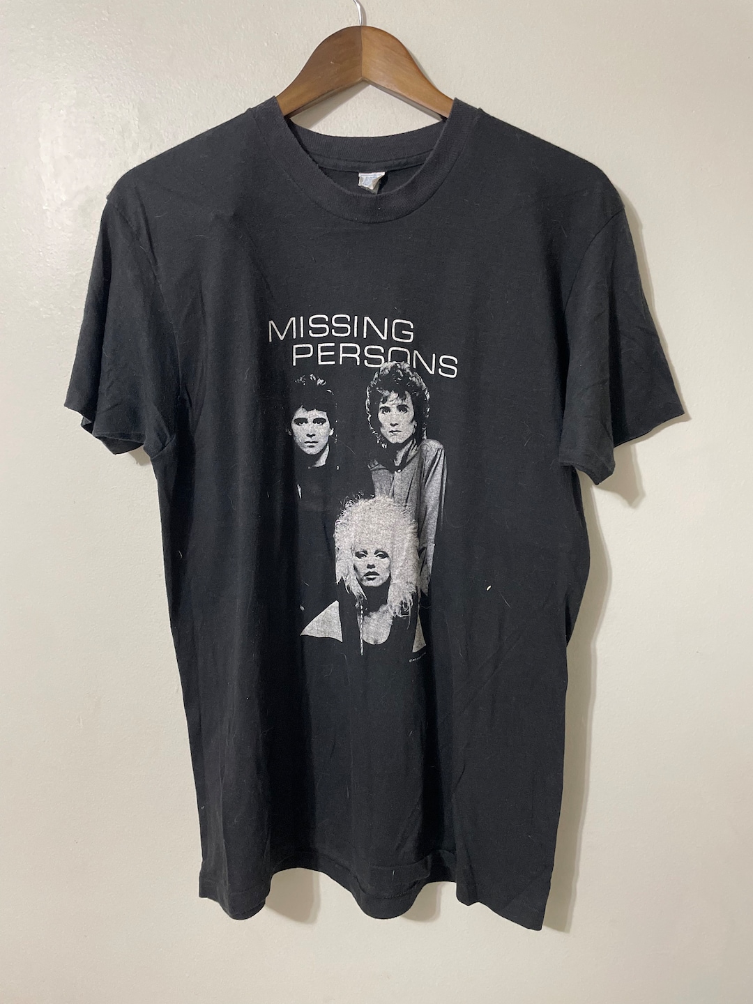 Vintage Missing Persons Band Shirt 80s - Etsy