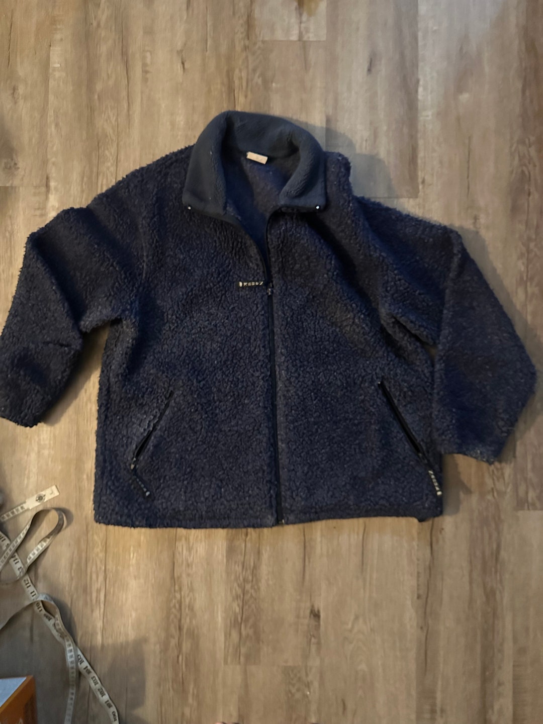 Vintage Nanuk Deep Pile Fleece Teddy Bear Chic Style Boxy Oversized Fit ...
