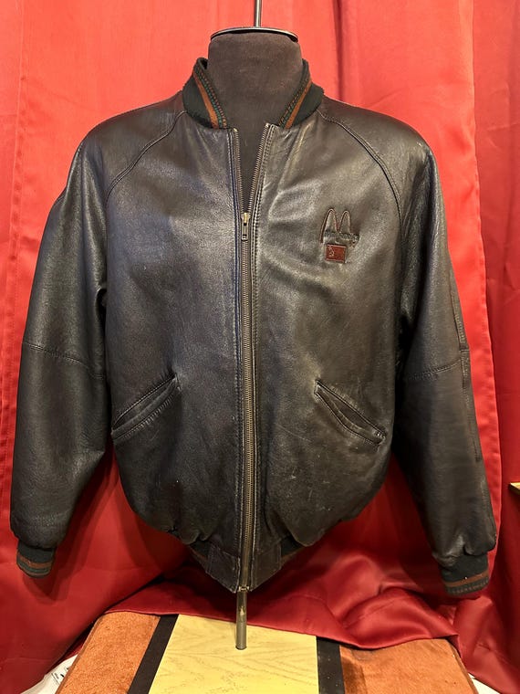 Vintage McDonald’s Leather Jacket 80’s Employee Coat … - Gem