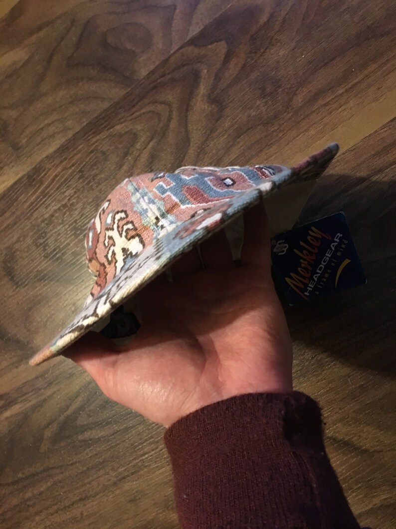 Vintage Merkley Headgear Aztec Print Hat - Etsy