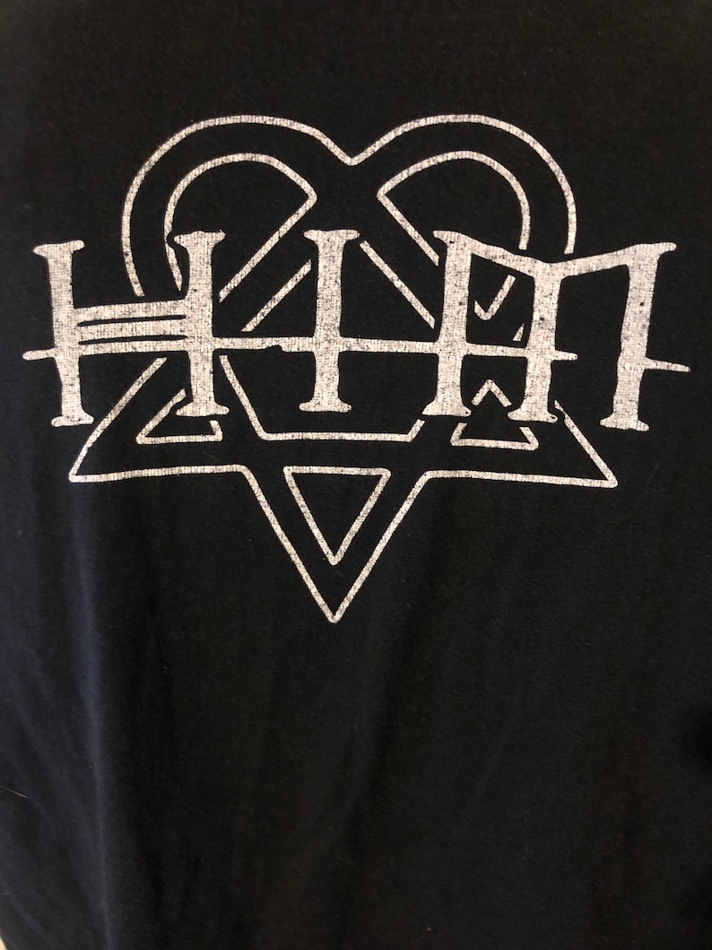 Vintage HIM Band Shirt Heartogram Rare Grail - Etsy
