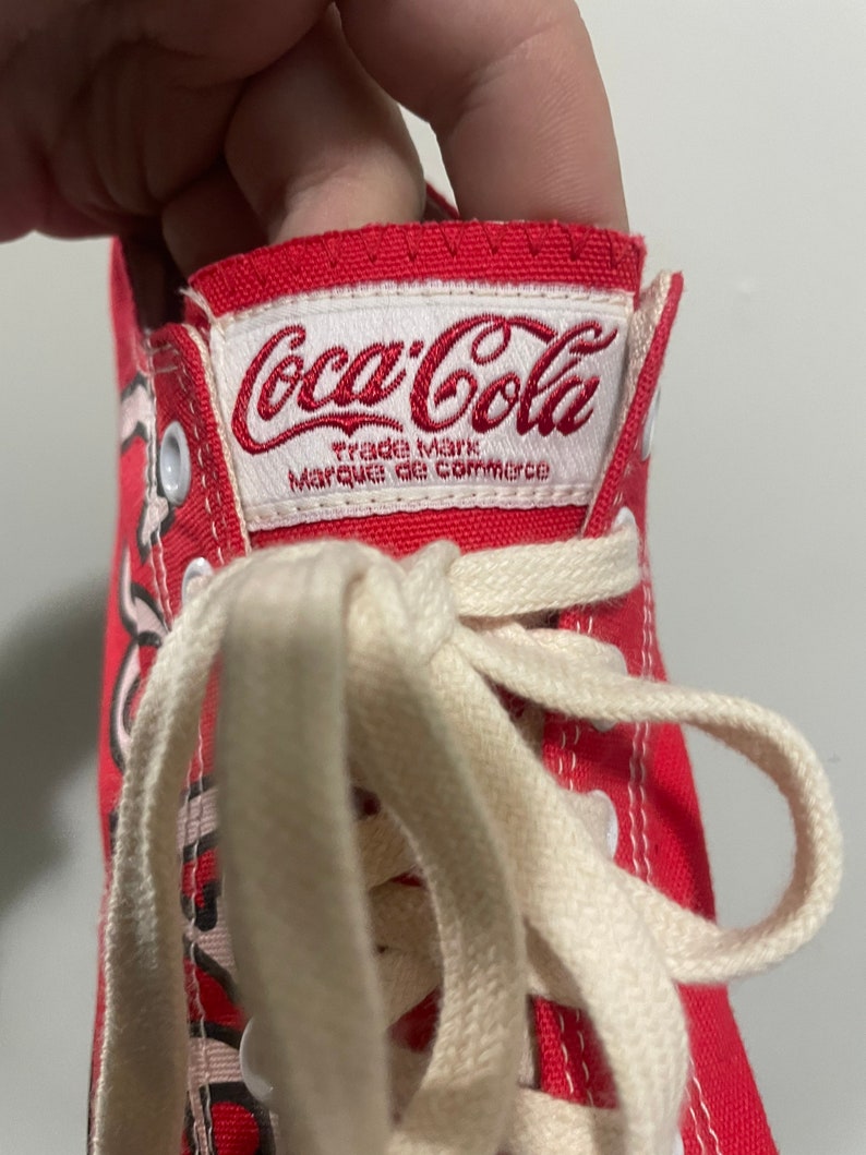 Vintage Coca Cola Sneakers 80s/90s Shoes - Etsy