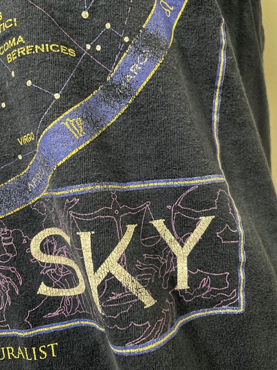 Vintage Night Sky Shirt 90s Celestial Zodiac Chart Na… - Gem