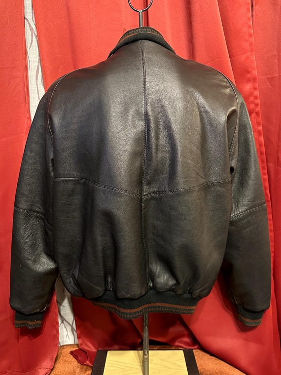 Vintage McDonald’s Leather Jacket 80’s Employee Coat … - Gem