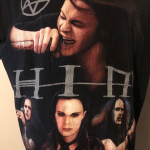 Vintage HIM Band Shirt Heartogram Rare Grail - Etsy