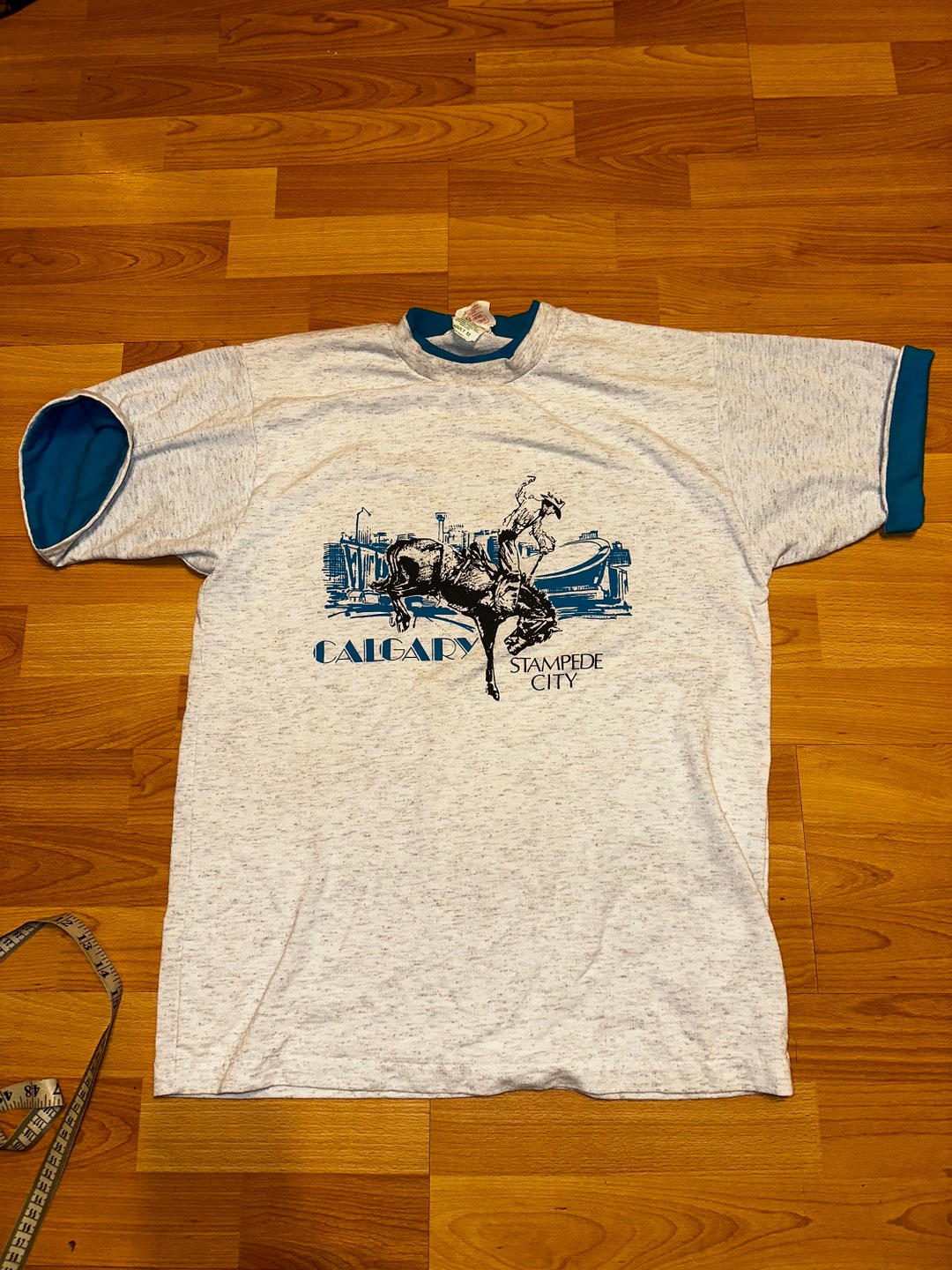 Vintage Calgary Stampede Tshirt 90’s Stampede City Rodeo Chic Double ...