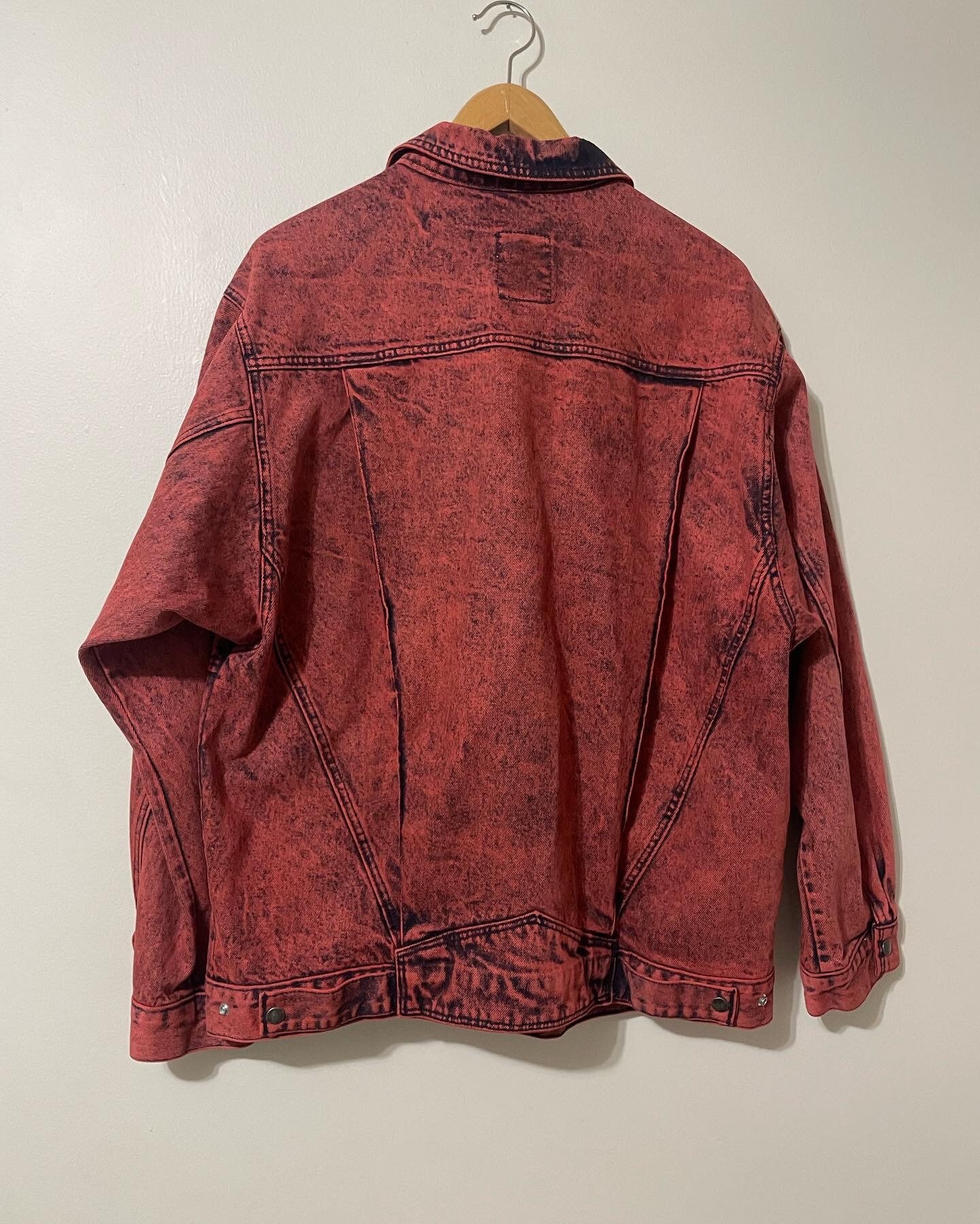 Vintage Memo Jean Jacket Acid Wash Rusty 80s Denim - Etsy