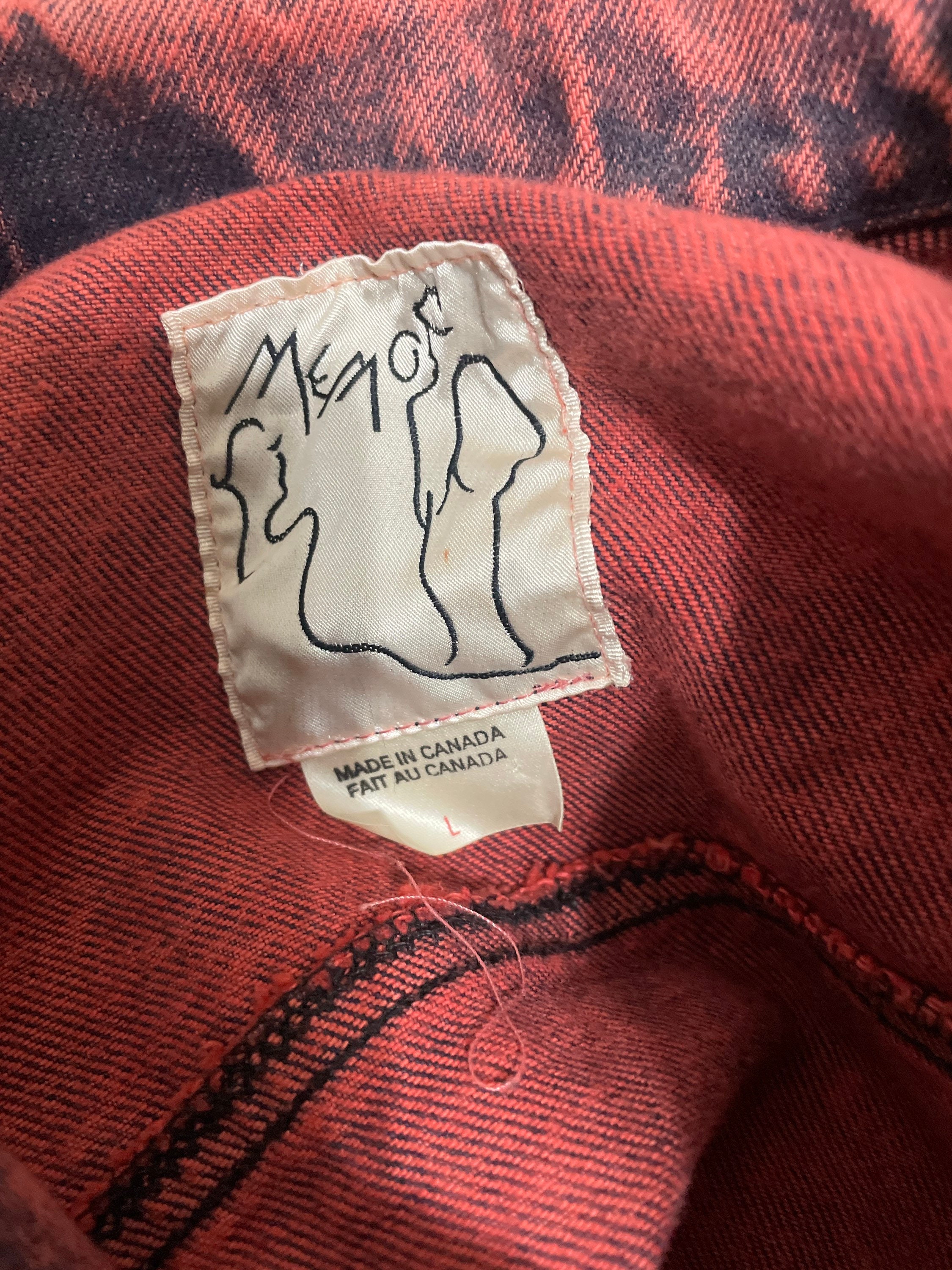 Vintage Memo Jean Jacket Acid Wash Rusty 80s Denim - Etsy