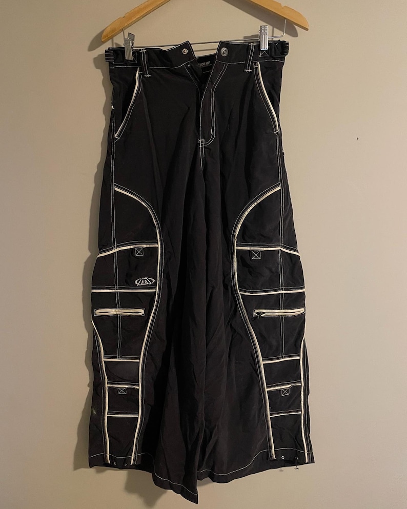 Vintage Macgear Pants Wide Leg Cyber Goth Raver Pants Streetwear Grail ...