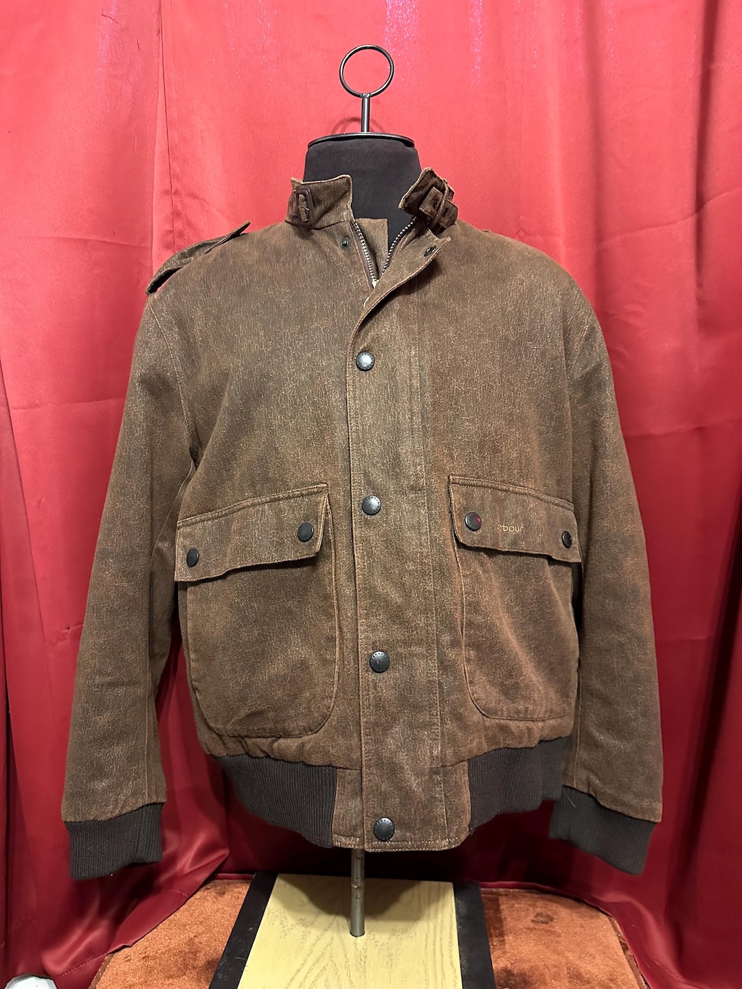 Barbour Weather Worked Fly Jacket Waxable Waterproof and Breathable - Etsy