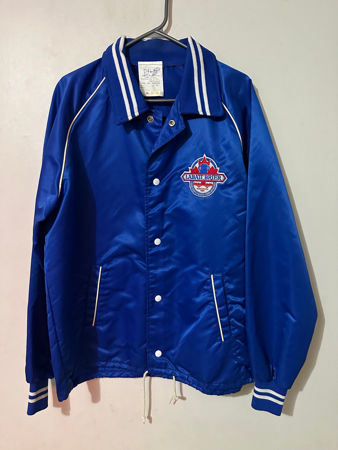 Vintage Labbatt Brier Curling Jacket 80s Bomber - Etsy