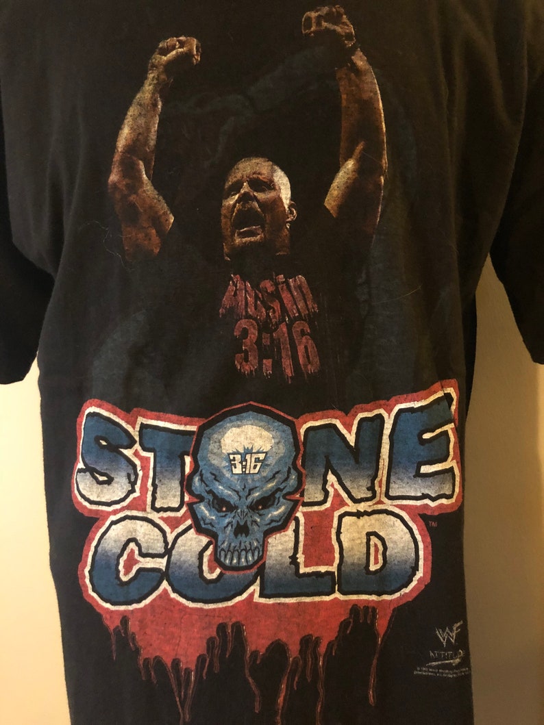 Vintage Stone Cold Steve Austin Shirt WWE WWF 90s - Etsy