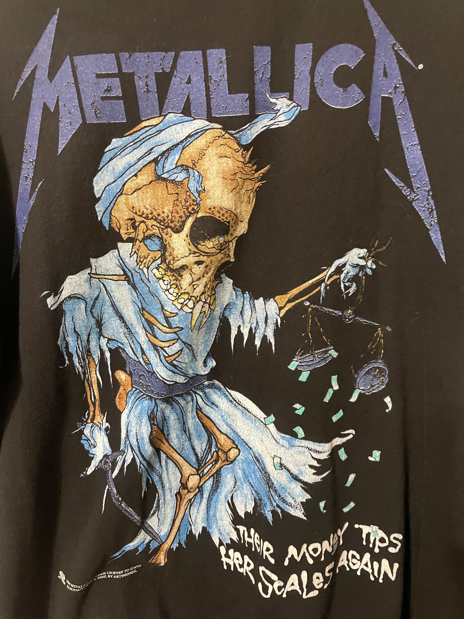 Vintage Metallica Pushead Tshirt Y2K Band Tee Grail - Etsy