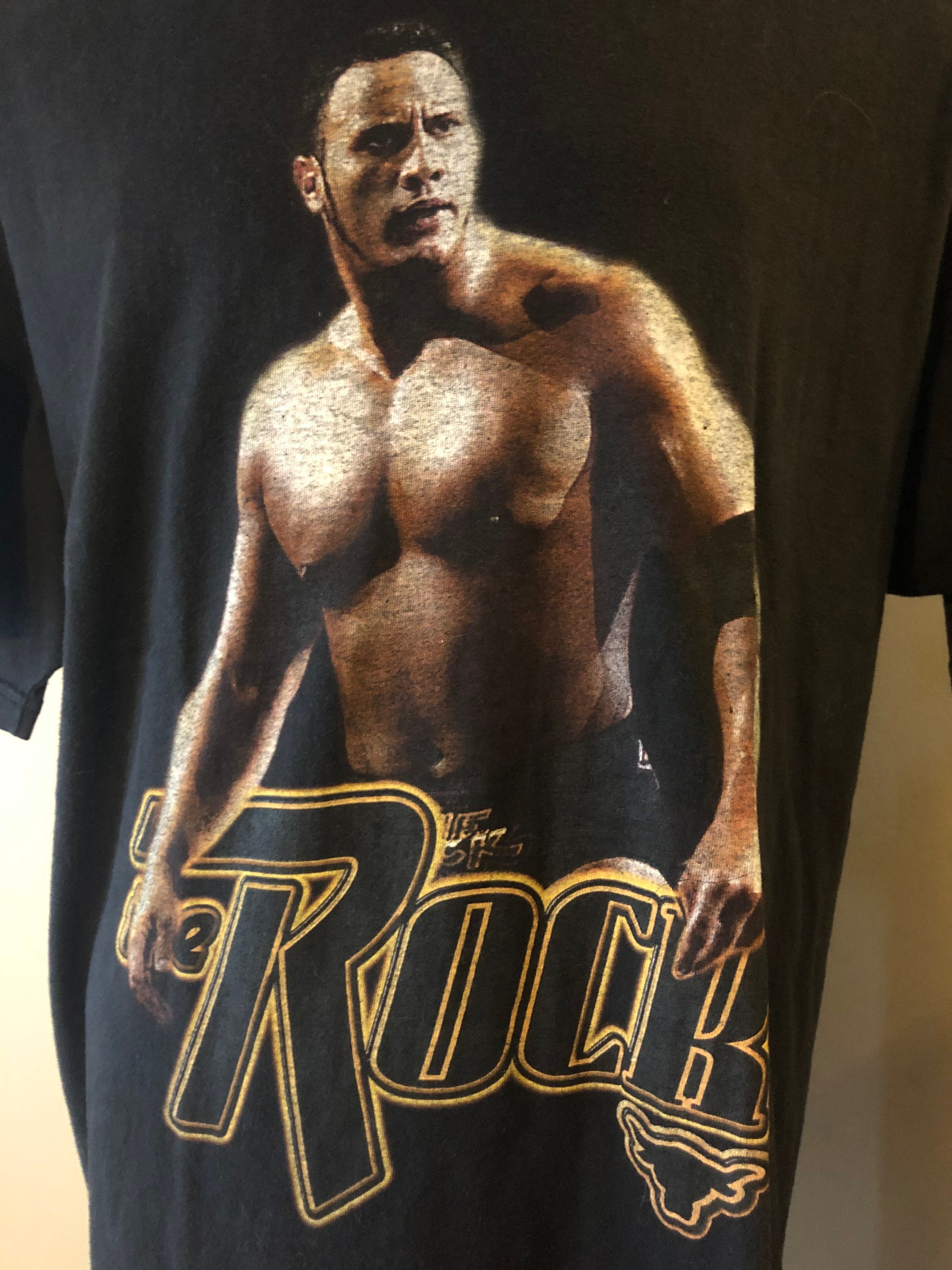 Vintage the Rock Shirt WWE WWF 90s Wrestling Grail - Etsy