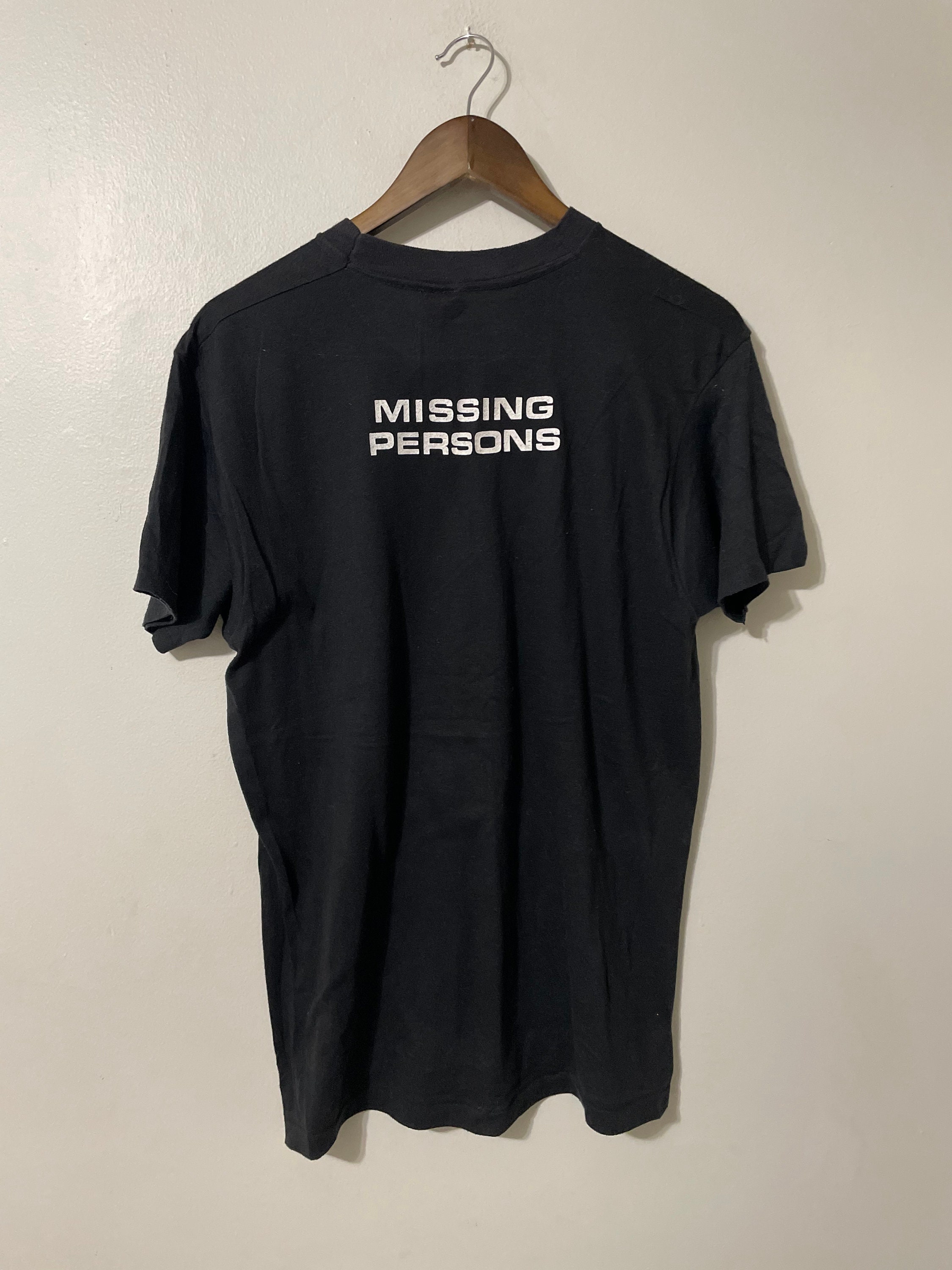 Vintage Missing Persons Band Shirt 80s - Etsy