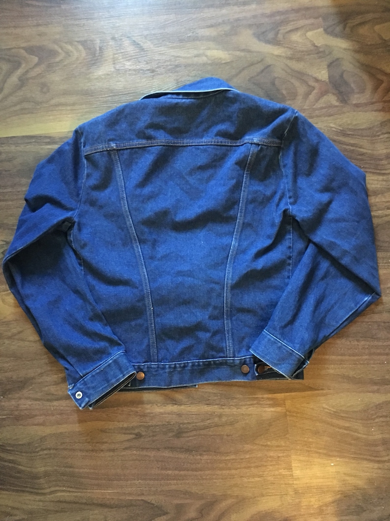 Wrangler No Fault Denim Jacket 1970s Vintage Jean Jacket - Etsy