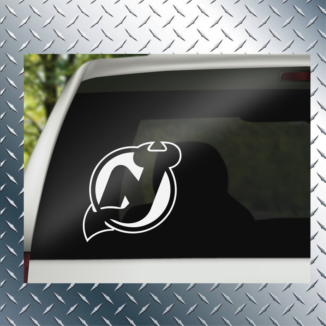 Devils Car Decal, Hockey Decal, Vehicle Window Decal - Etsy