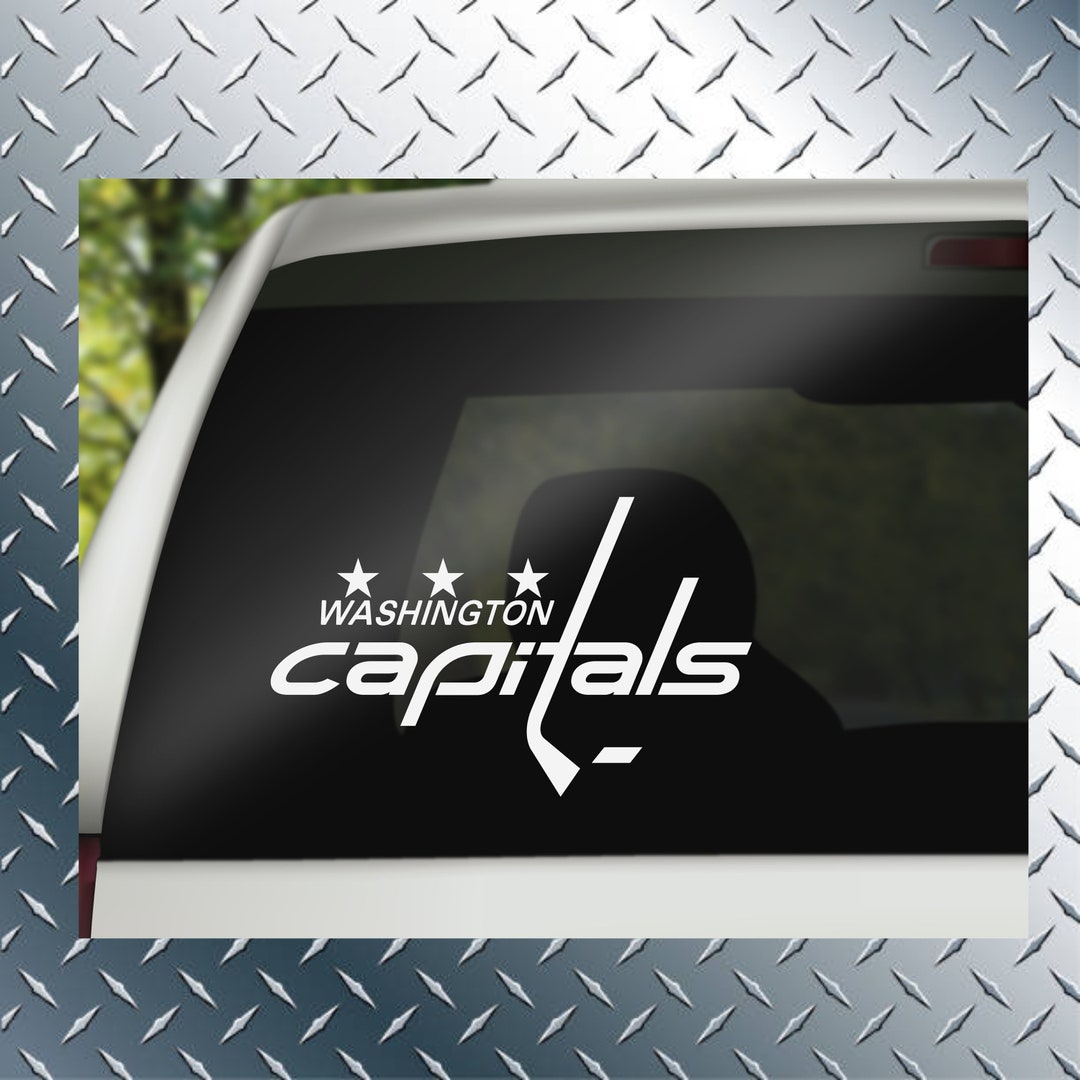Capitals Car Decal, Hockey Decal, Vehicle Window Decal - Etsy