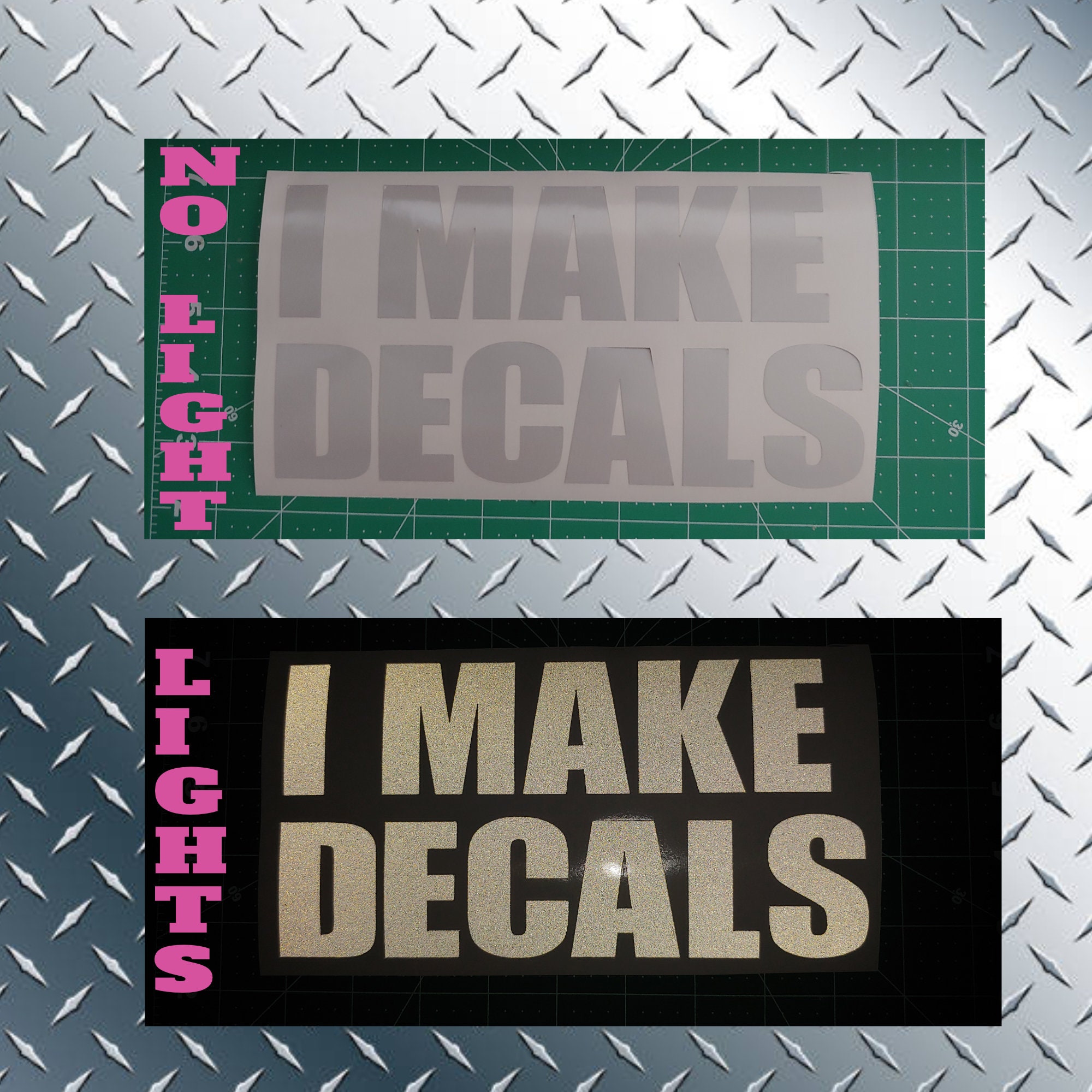 Custom Reflective Decals per Line Reflective Car Window - Etsy