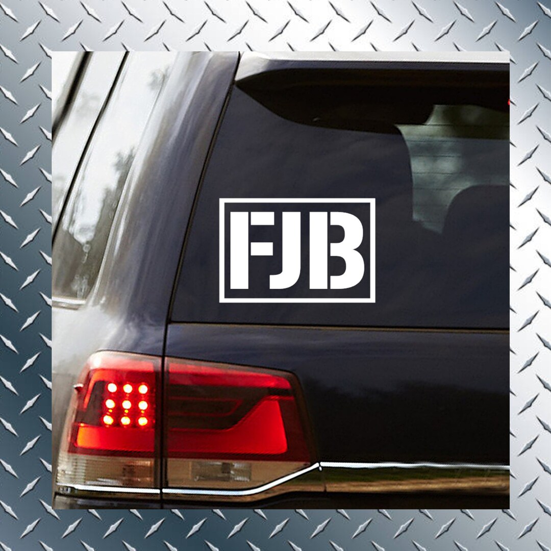 FJB Decal Fuck Joe Biden Car Decal fjb Sticker 4in X 2.5in - Etsy