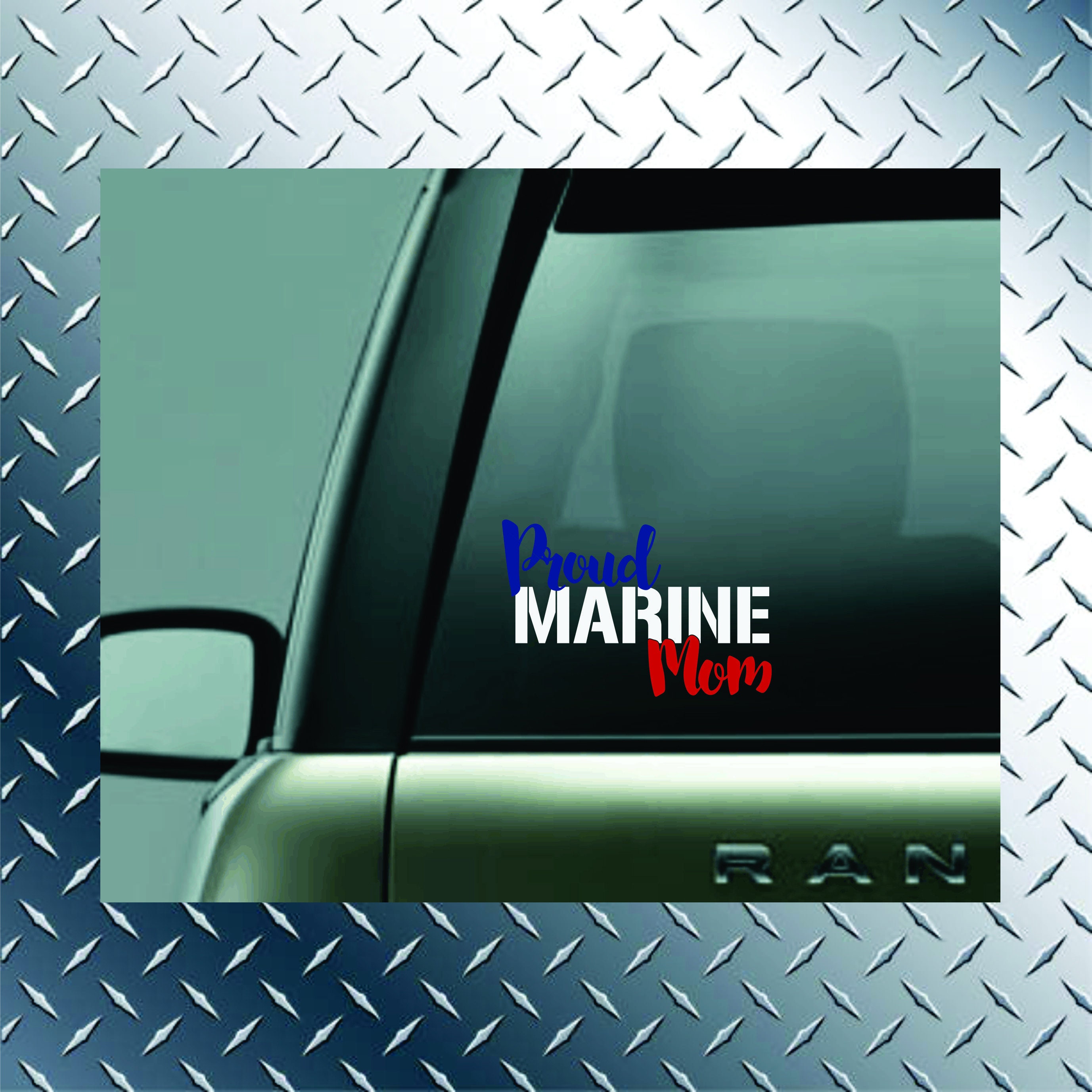 Military Mom Decal Proud Army Mom Decal Proud Navy Mom - Etsy