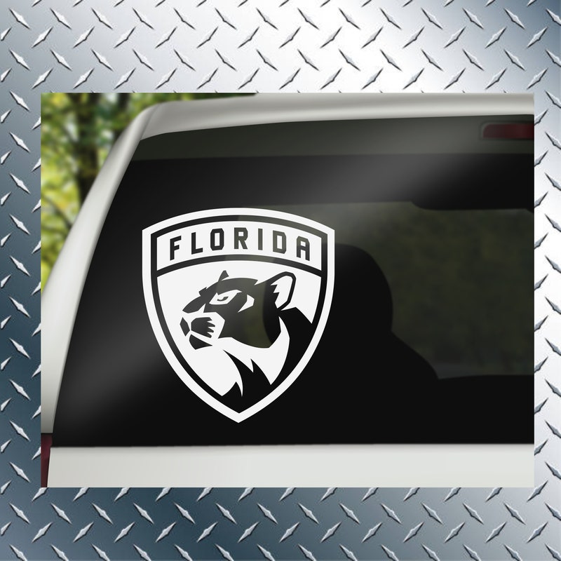 Florida Panther Decal - Etsy