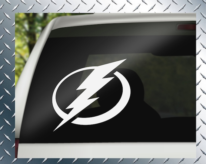 Tampa Bay Lightning Sticker, Hockey Sticker - Etsy